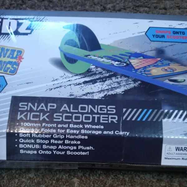 Cred-Hedz-Snap-Along-Kick-Scooter.-Brand-New - UNITE